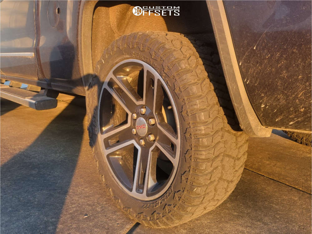 2015 GMC Sierra 1500 with 22x9 24 Road Ready Rrw-5664 and 285/50R22 ...