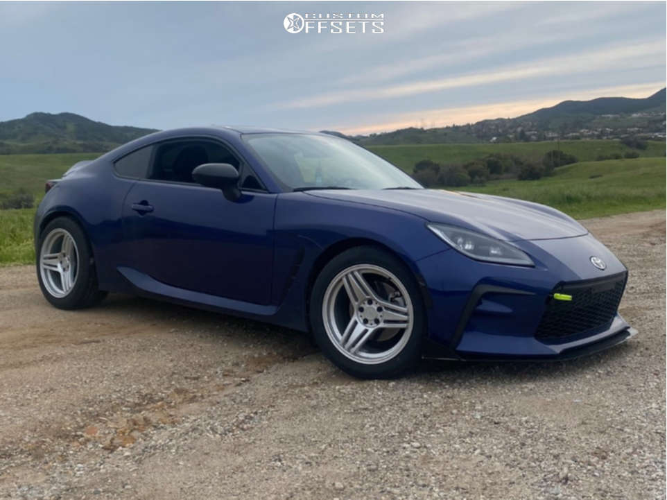 2022 Toyota GR86 with 17x9 35 Anovia Treble and 245/45R17 Toyo Tires ...