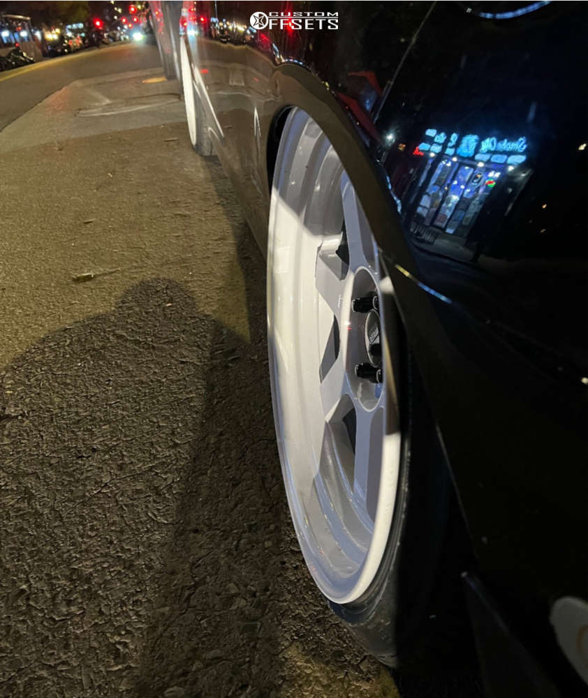 2002 Honda Civic with 17x9 20 MST Time Attack and 205/40R17 Land Golden ...