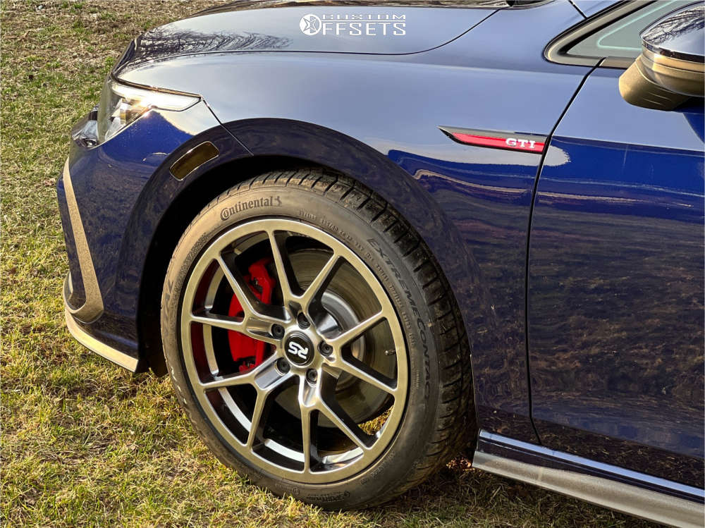 2022 Volkswagen GTI with 18x8.5 45 Neuspeed Rse10 and 235/40R18 ...