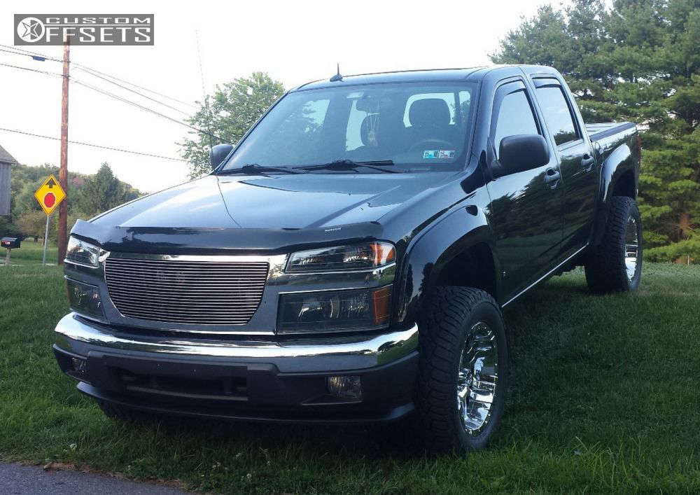 2008 GMC Canyon with 18x9 -12 Moto Metal MO951 and 285/60R18 Cooper ...