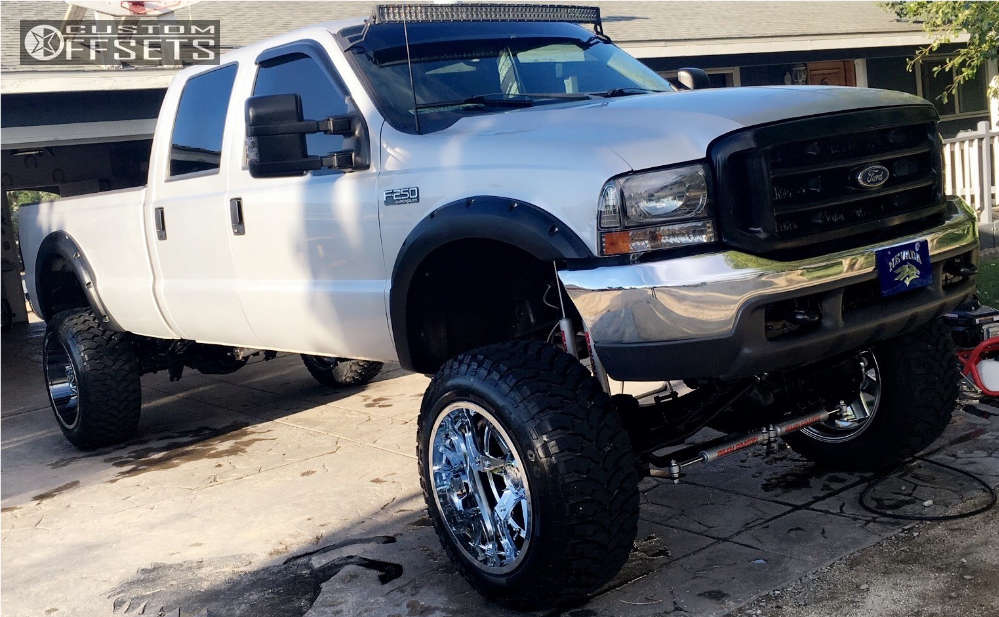 2000 Ford F-250 Super Duty with 22x14 -76 Gima Overdrive and 37/13.5R22 ...