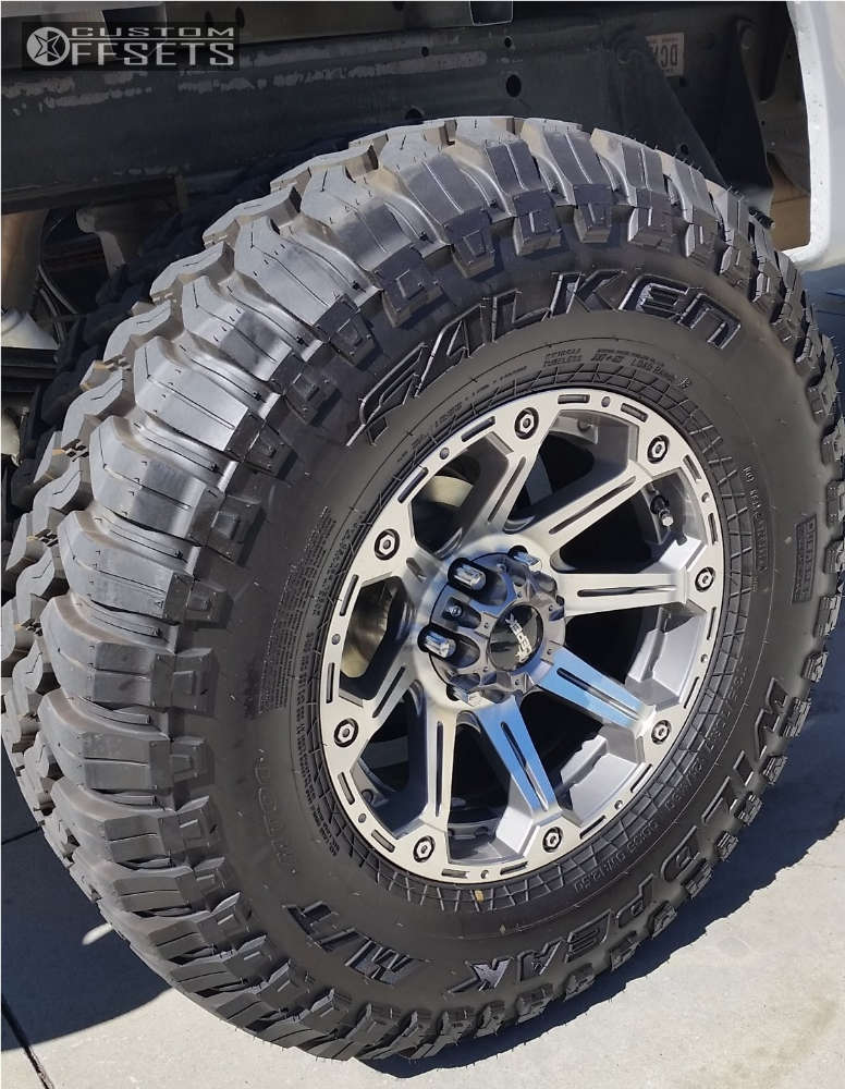 2002 Ford F-150 with 17x8.5 6 Dick Cepek Torque and 315/70R17 Falken ...