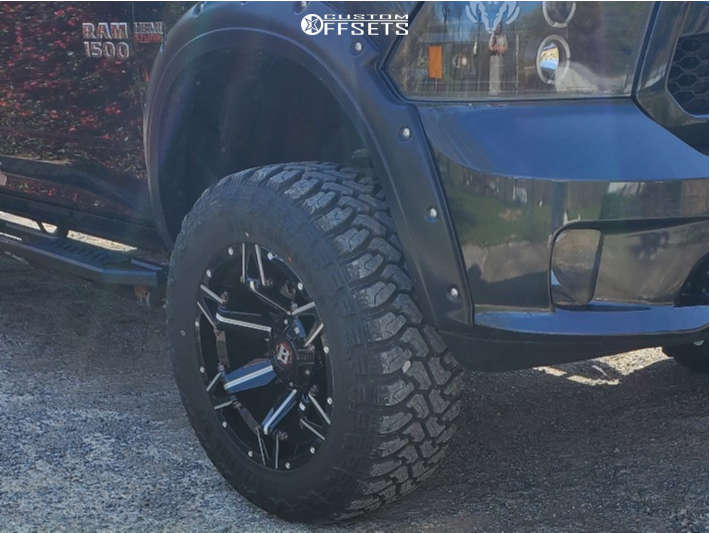 2017 Ram 1500 with 20x10 -24 Ballistic Spartan and 35/12.5R20 ...