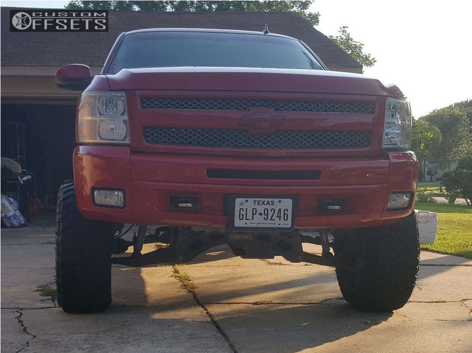 2011 Chevrolet Silverado 1500 with 22x12 -44 Cali Offroad Twisted and ...