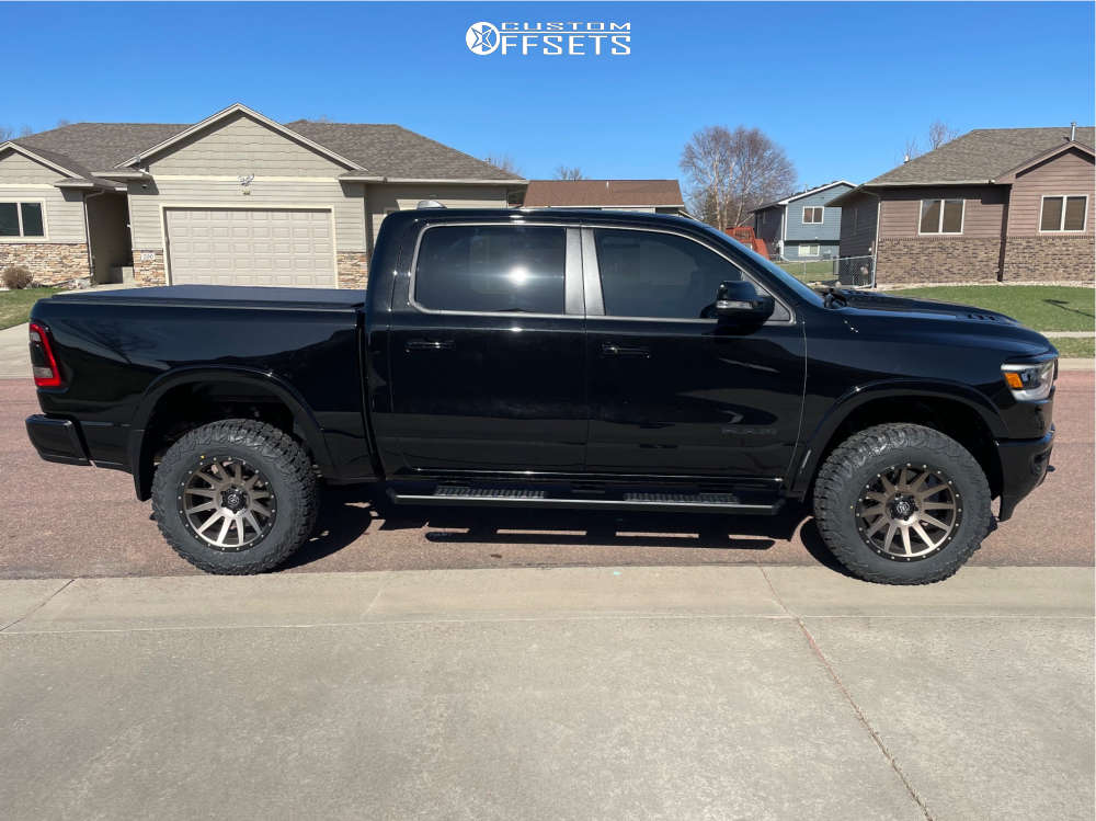2019 Ram 1500 with 20x10 -19 Icon Alloys Compression and 35/11.5R20 ...