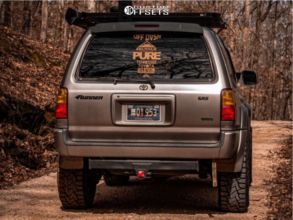 2002 Toyota 4Runner with 16x8 0 KMC KM717 and 285/75R16 Toyo Tires Open ...