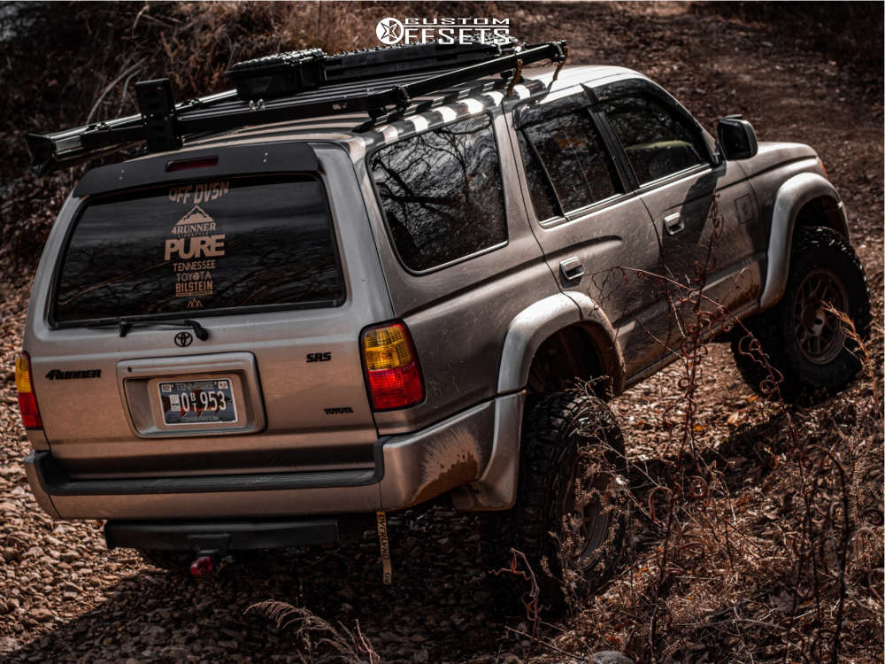 2002 Toyota 4Runner with 16x8 0 KMC KM717 and 285/75R16 Toyo Tires Open ...