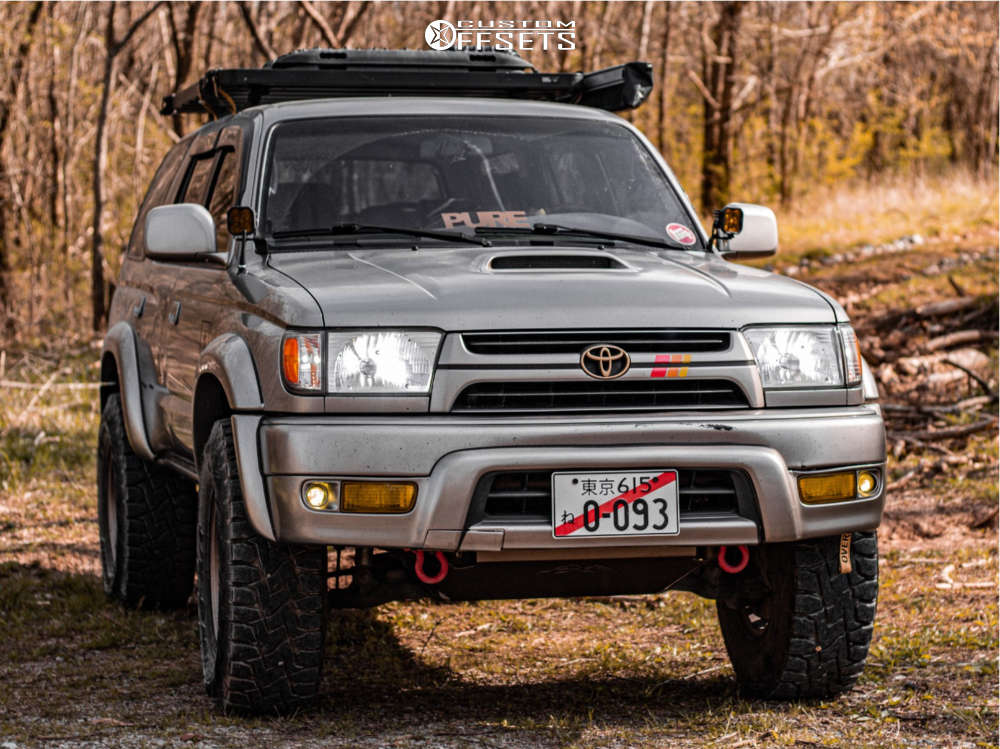2002 Toyota 4Runner with 16x8 0 KMC KM717 and 285/75R16 Toyo Tires Open ...