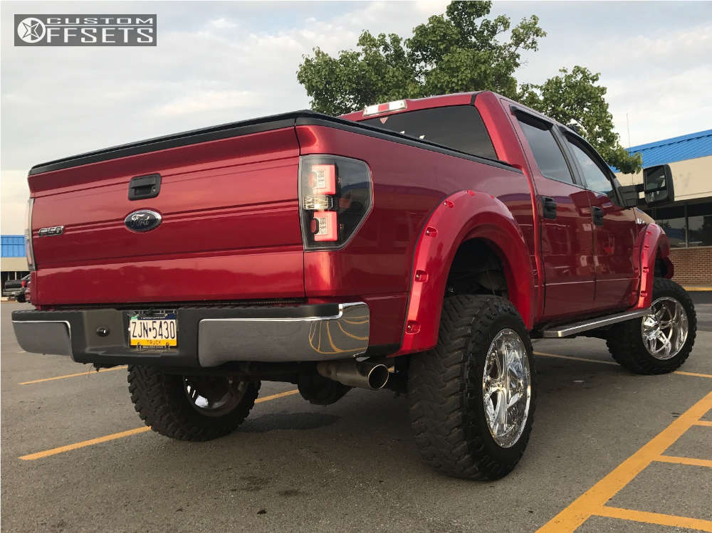 2009 Ford F-150 with 20x12 -44 Fuel Hostage and 35/12.5R20 Atturo Trail ...