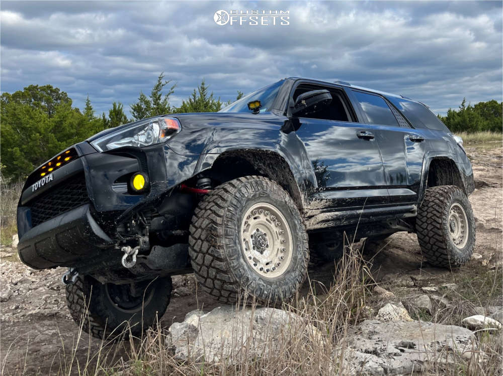 2014 Toyota 4Runner with 17x9.5 -18 Black Rhino Axle and 305/70R17 ...