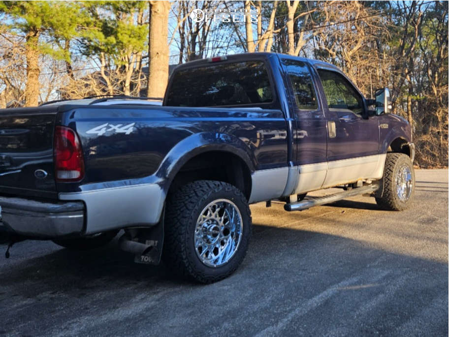 2003 Ford F-250 Super Duty with 20x10 -25 Vision Rocker and 33/12.5R20 ...