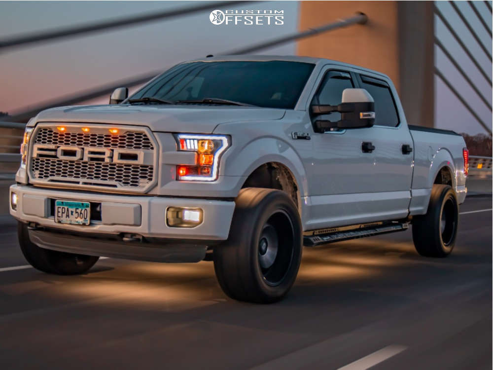 2016 Ford F-150 with 20x12 -51 Vision Riot and 33/12.5R20 Nitto Ridge ...