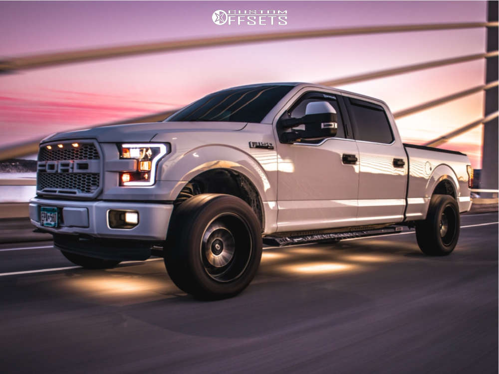 2016 Ford F-150 with 20x12 -51 Vision Riot and 33/12.5R20 Nitto Ridge ...