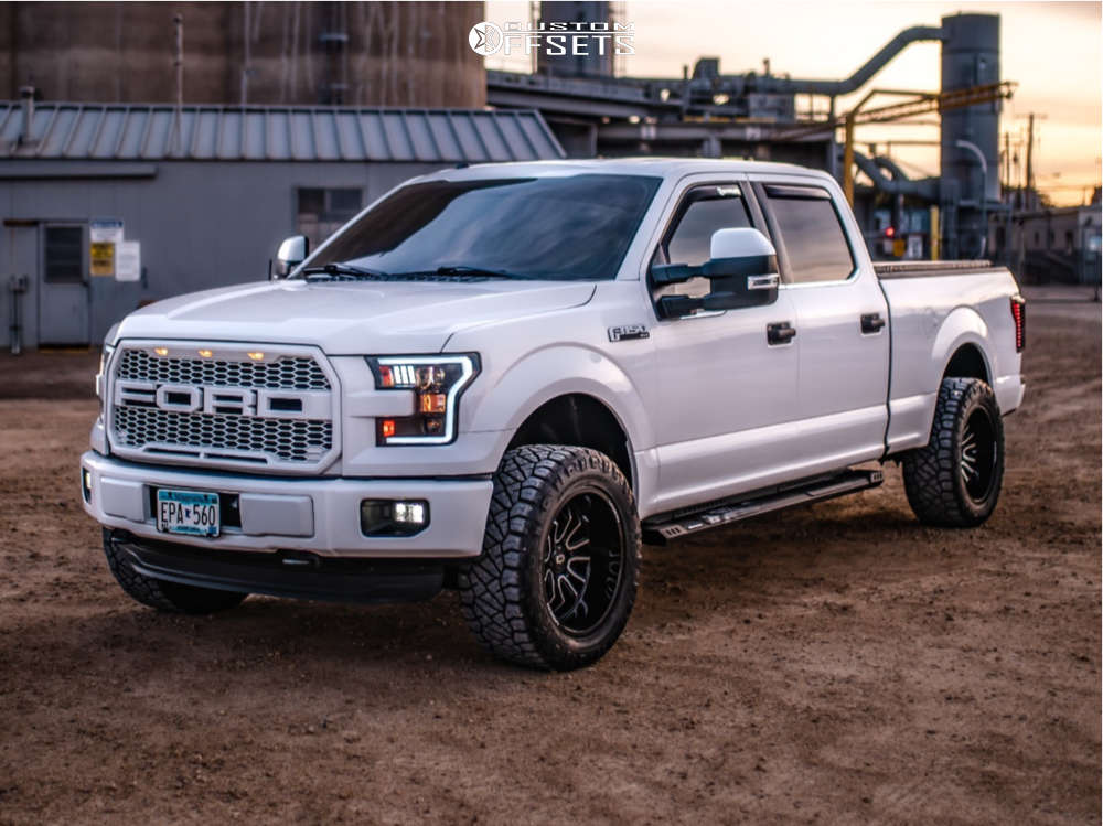 2016 Ford F-150 with 20x12 -51 Vision Riot and 33/12.5R20 Nitto Ridge ...