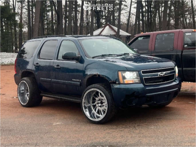 2007 Chevrolet Tahoe with 24x14 -76 RBP Swat and 33/13.5R24 Venom Power ...