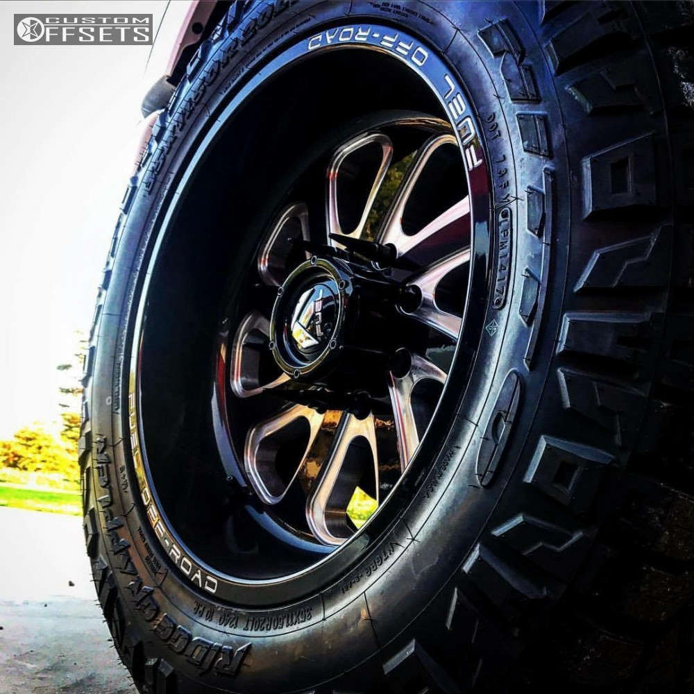 2015 Ford F-250 Super Duty with 20x10 -18 Fuel Flow and 35/11.5R20 ...