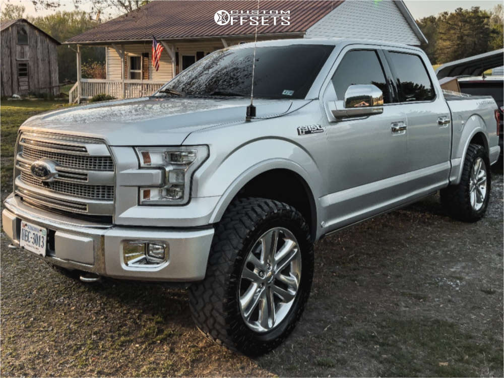 2017 Ford F-150 with 22x9 44 4Play OE Wheels FR76 and 35/12.5R22 Nitto ...
