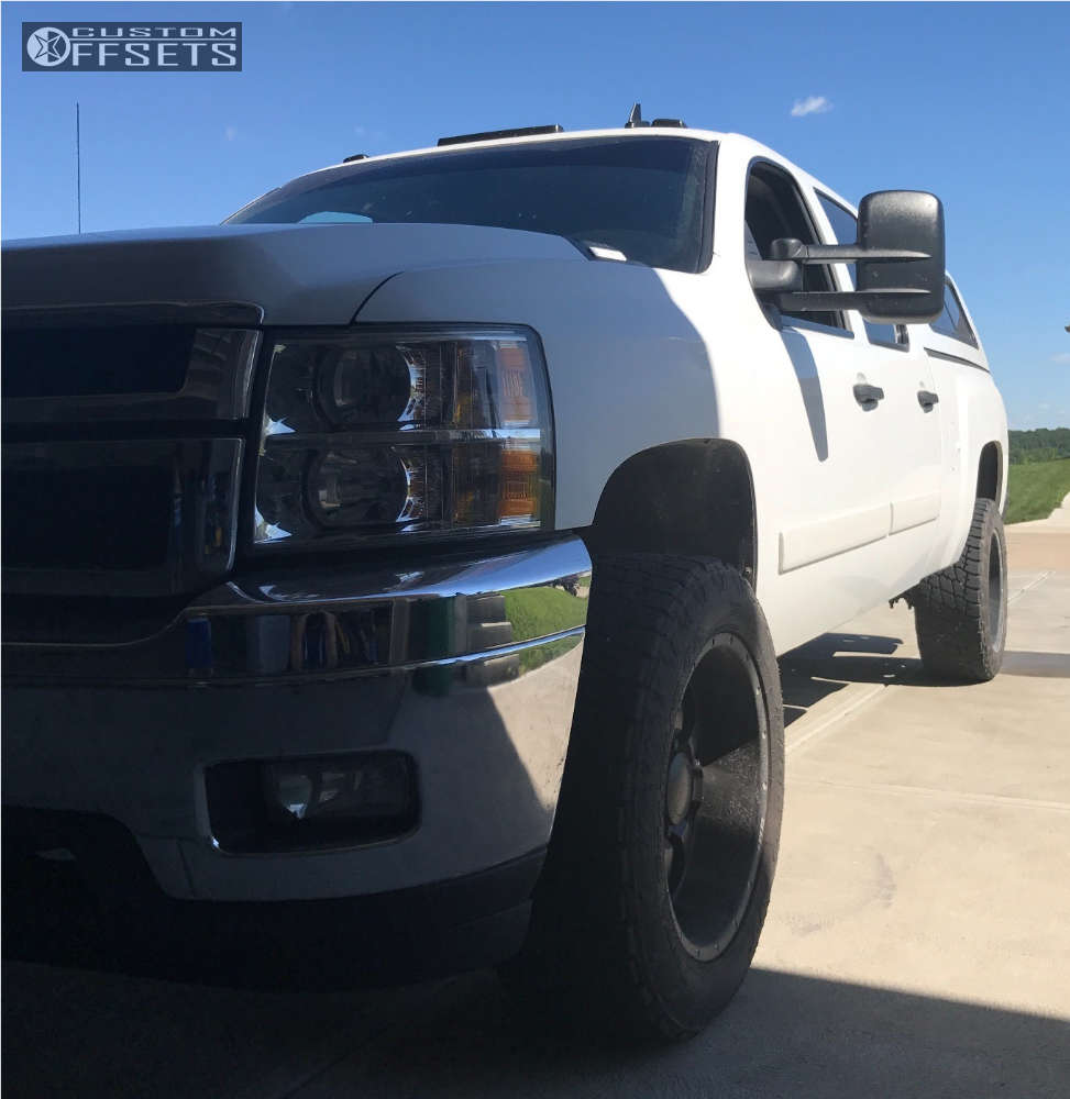 2007 Chevrolet Silverado 2500 HD with 20x10 -19 BMF Novakane and 285 ...