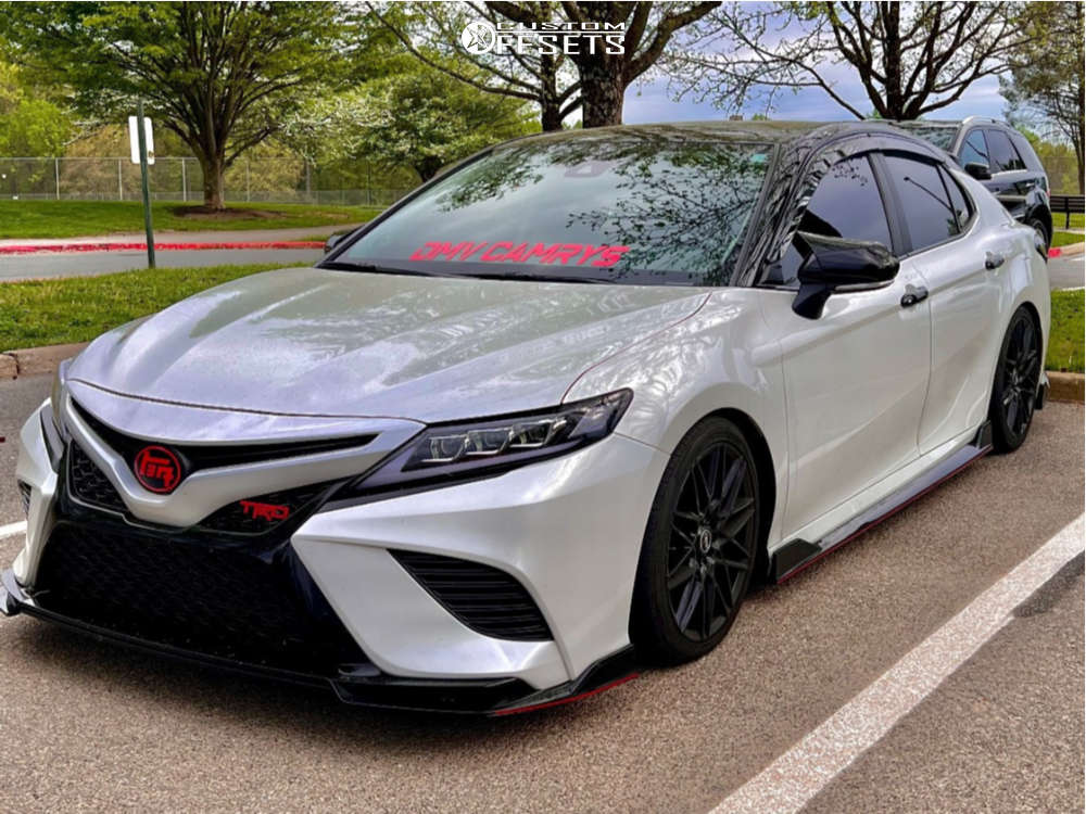 2022 Toyota Camry with 18x8 40 DRW D17 and 225/40R18 Toyo Tires Extensa Hp Ii and Coilovers ...