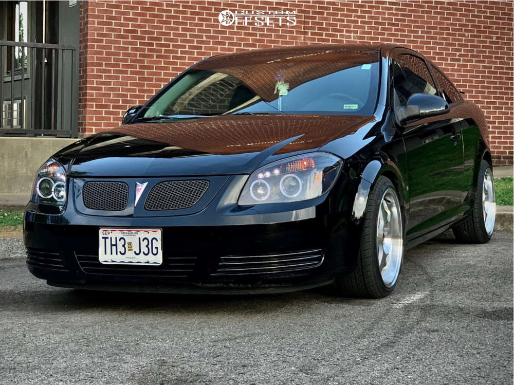 2009 Pontiac G5 with 17x8 30 Vors Sp1 and 205/40R17 Vercelli Strada Ii ...