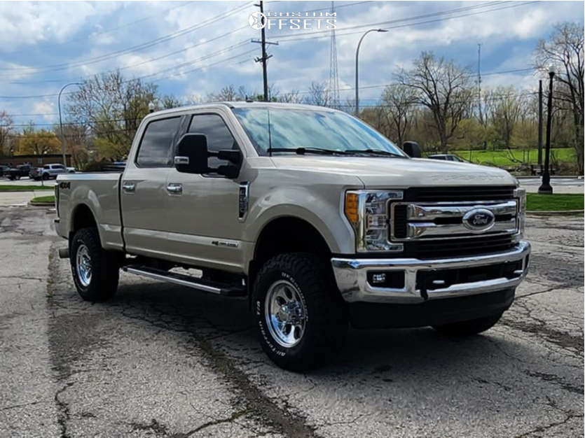 2017 Ford F-250 Super Duty with 18x9 0 Alloy Ion Style 171 and 35/12 ...