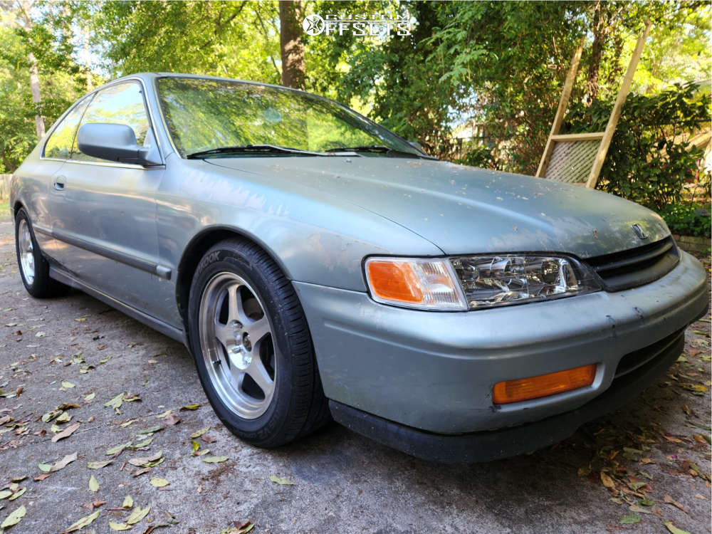 1994 Honda Accord with 16x7 38 Vors Sp1 and 215/55R16 Hankook Ventus V2 ...