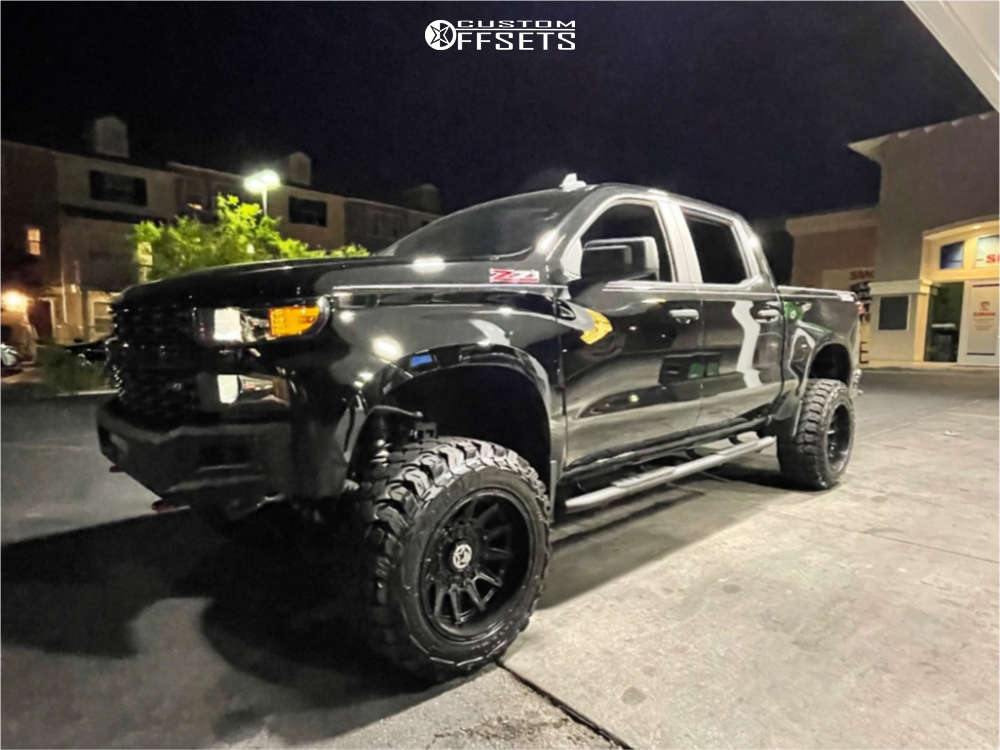 2021 Chevrolet Silverado 1500 with 20x12 -44 Anthem Off-Road Liberty ...