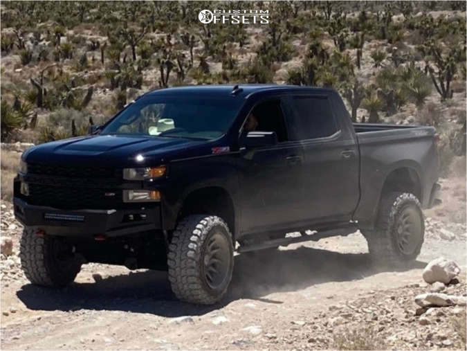 2021 Chevrolet Silverado 1500 with 20x12 -44 Anthem Off-Road Liberty ...