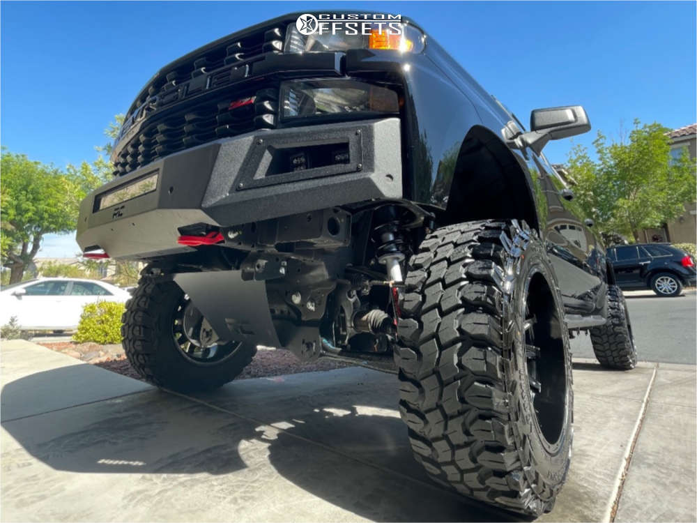 2021 Chevrolet Silverado 1500 with 20x12 -44 Anthem Off-Road Liberty ...