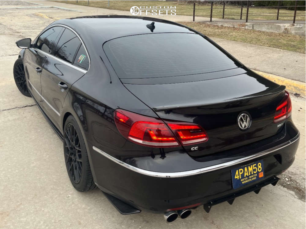 2013 Volkswagen CC with 18x8.5 42 TSW Sebring and 245/40R18 Toyo Tires ...