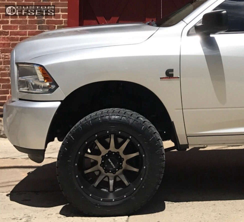 2013 Ram 2500 with 20x12 -44 Raceline Shift and 305/55R20 Nitto Terra ...