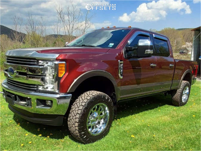 2017 Ford F-250 Super Duty with 20x10 -18 Luxxx HD Lhd13 and 35/11.5R20 ...