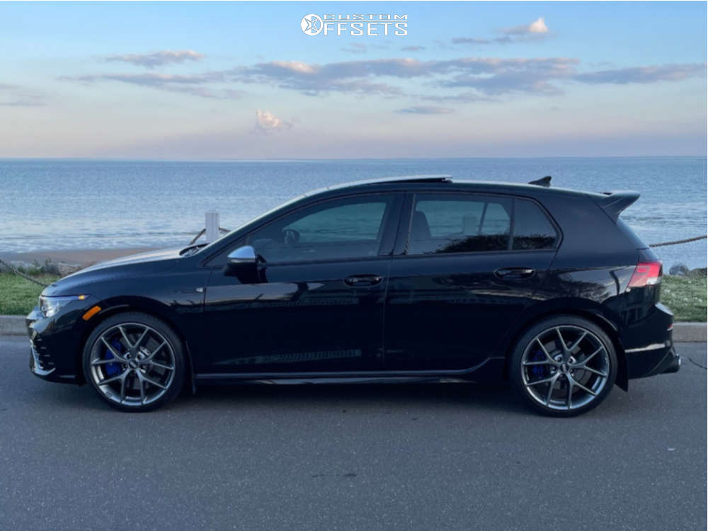 2023 Volkswagen Golf R with 19x8.5 32 BBS Sr and 235/35R19 Goodyear ...