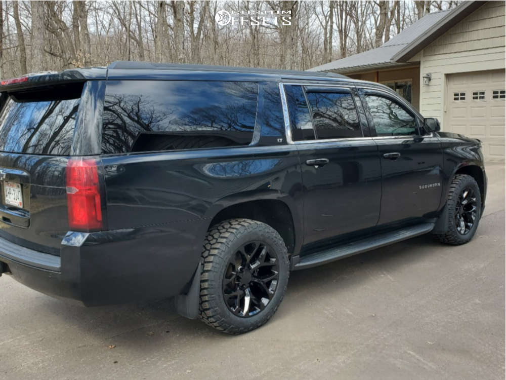2018 Chevrolet Suburban with 20x9 24 OE Performance 176 Gm Accessory ...
