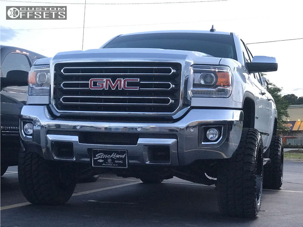 2016 GMC Sierra 2500 HD with 20x12 -51 Vision Prowler and 33/12.5R20 ...