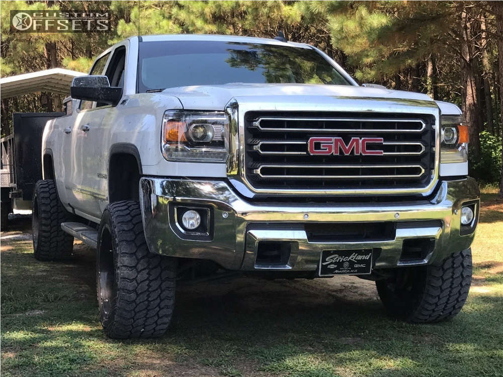 2016 GMC Sierra 2500 HD with 20x12 -51 Vision Prowler and 33/12.5R20 ...