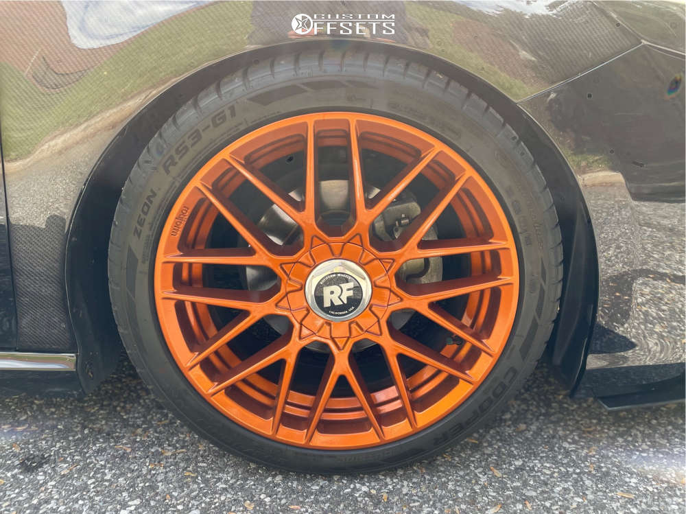 2020 Toyota Camry with 19x8.5 35 Rotiform Rse and 245/40R19 Cooper Zeon ...