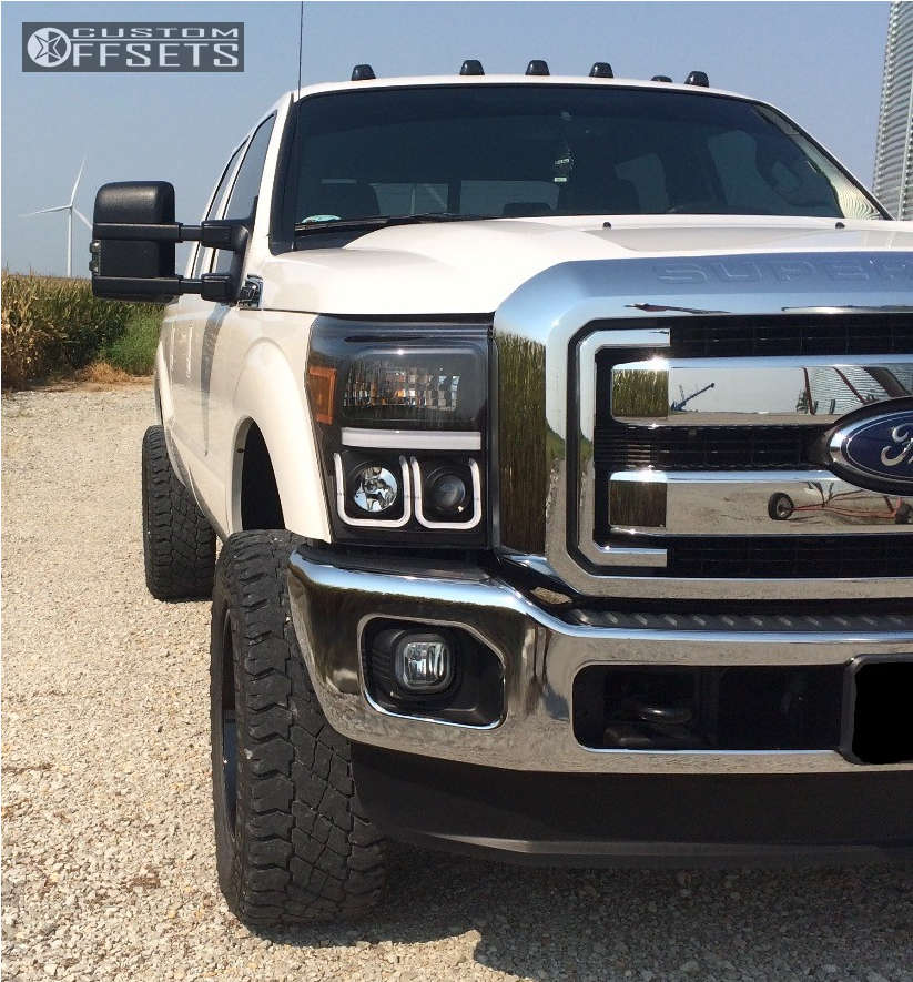 2015 Ford F-250 Super Duty with 20x10 -18 Fuel Flow and 35/12.5R20 ...