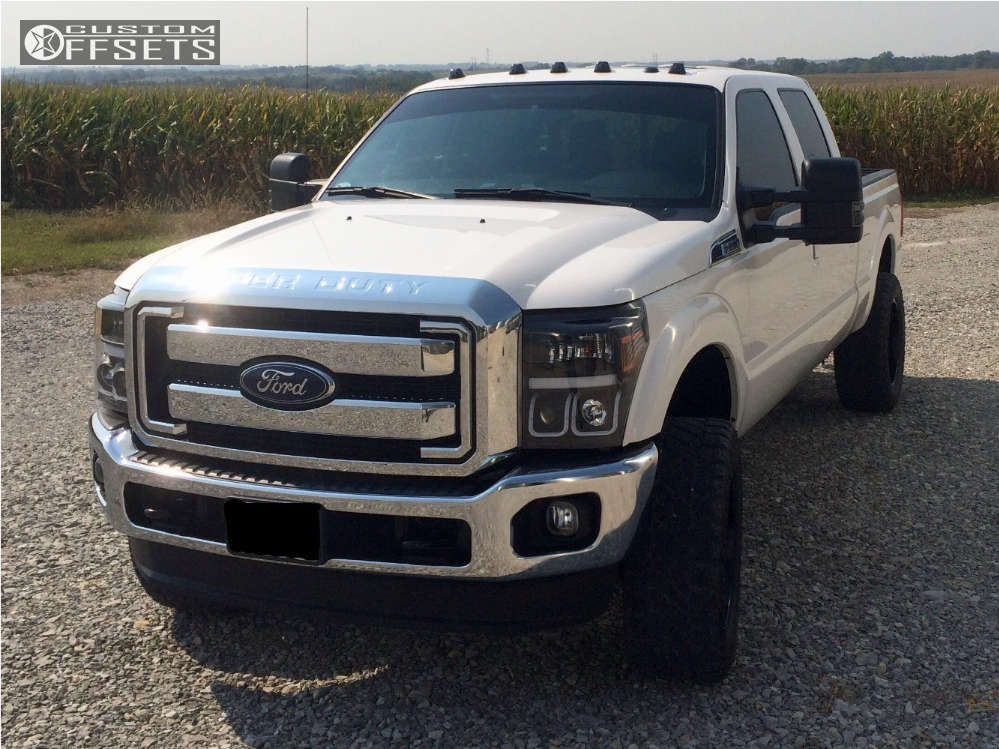 2015 Ford F-250 Super Duty with 20x10 -18 Fuel Flow and 35/12.5R20 ...