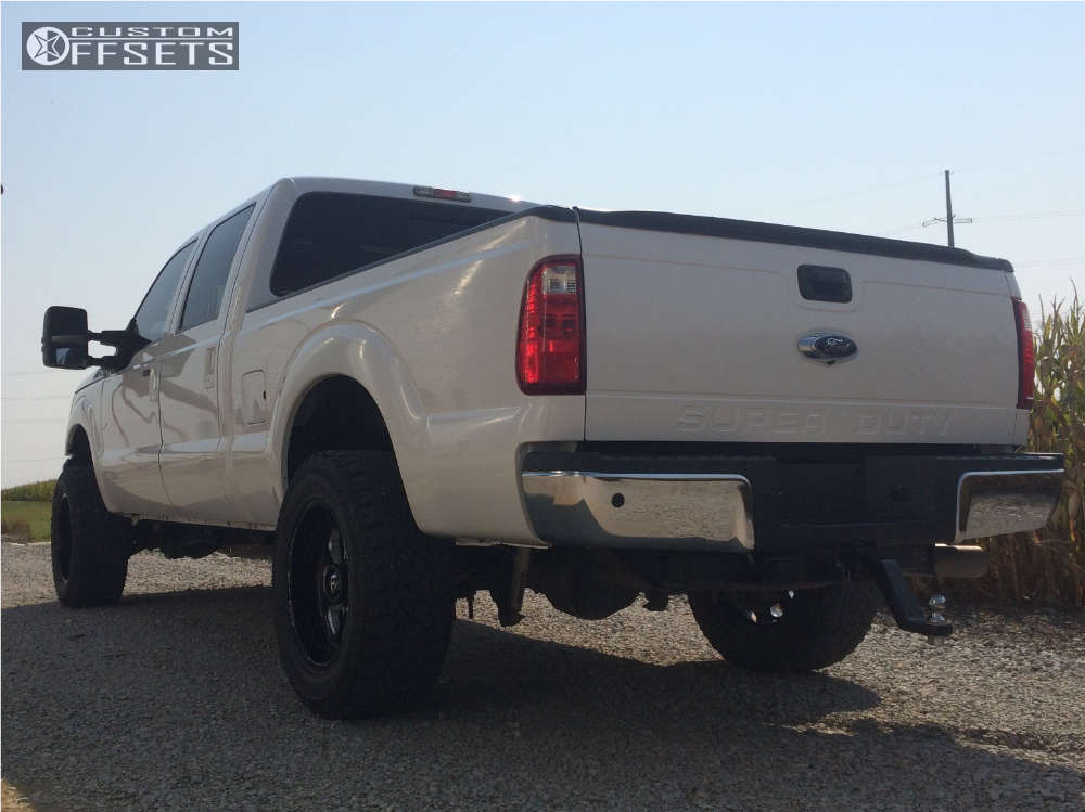 2015 Ford F-250 Super Duty with 20x10 -18 Fuel Flow and 35/12.5R20 ...