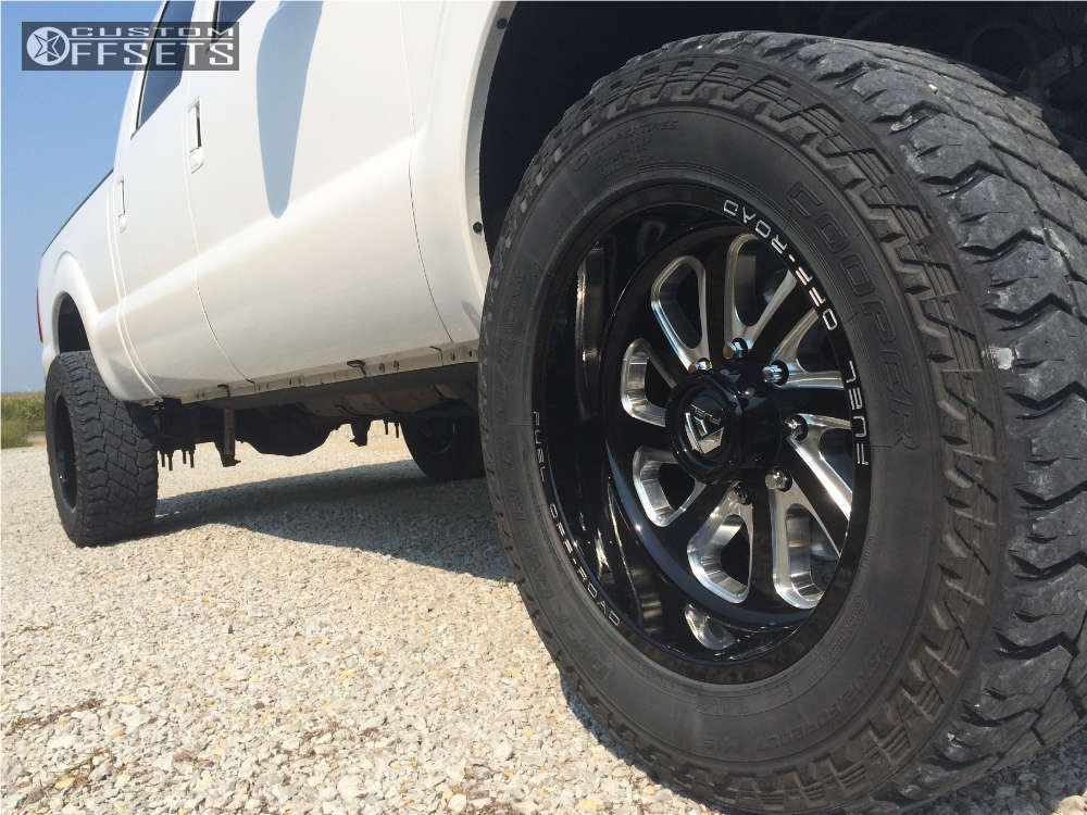 2015 Ford F-250 Super Duty with 20x10 -18 Fuel Flow and 35/12.5R20 ...