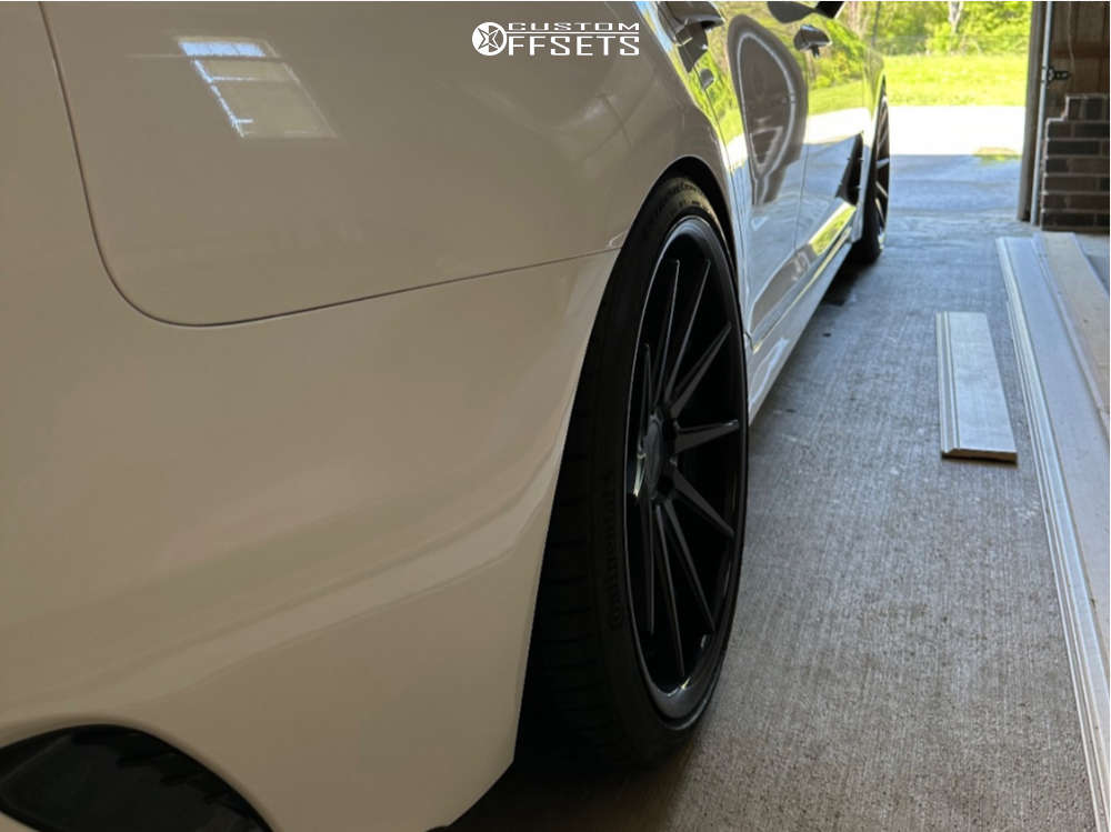 2022 Kia Stinger with 20x9.5 25 Ferrada Fr4 and 245/35R20 Continental ExtremeContact DWS06 PLUS ...