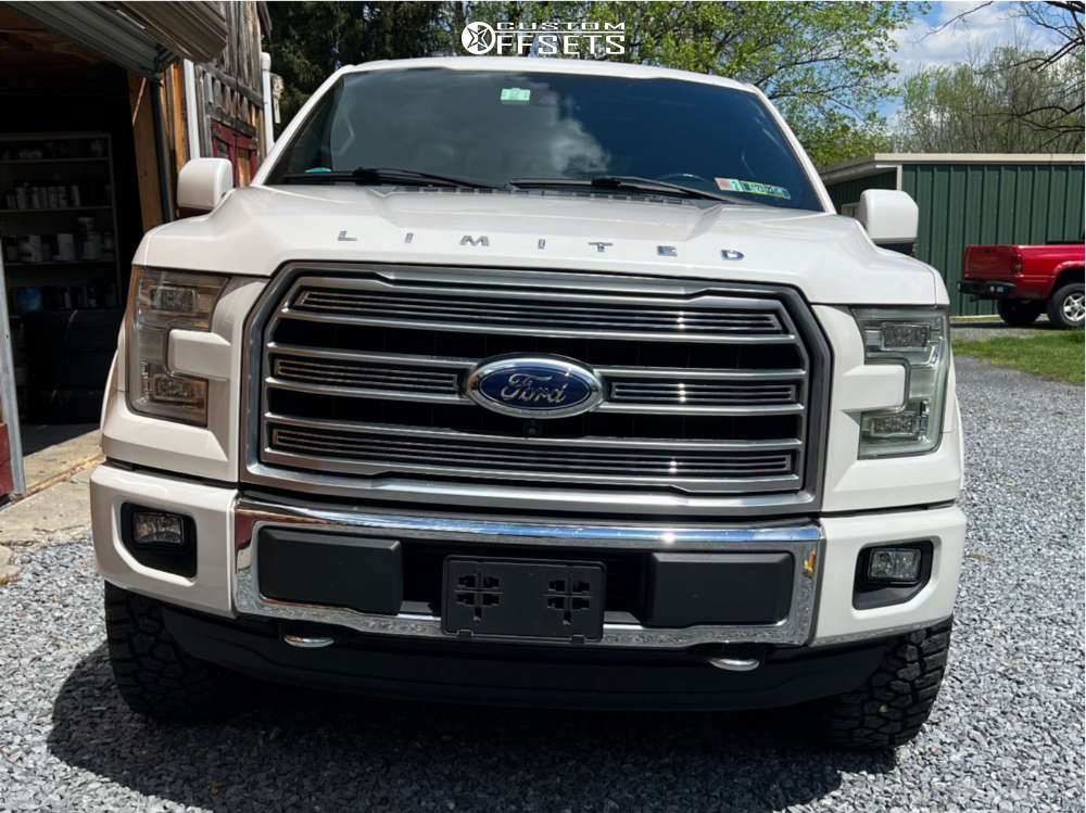 2016 Ford F-150 with 18x9 12 Vision Rocker and 275/70R18 Cooper ...