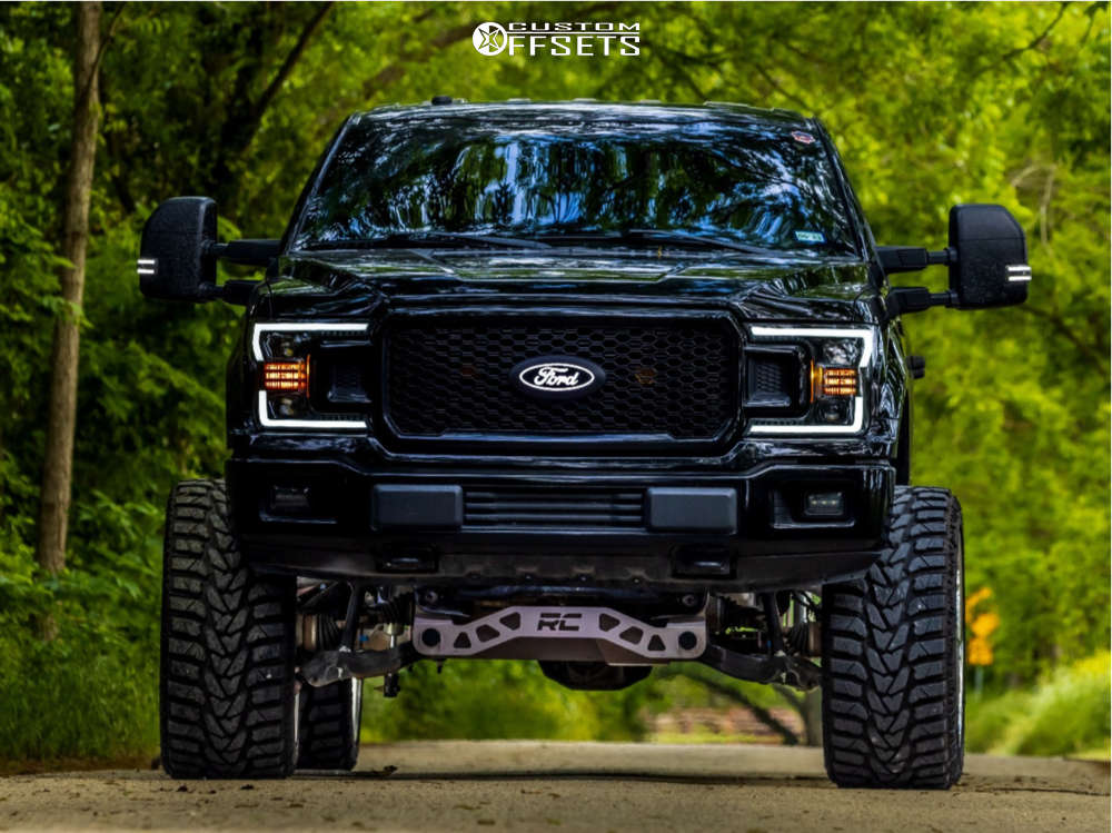 2018 Ford F-150 with 24x14 -76 HD-PRO Forged Warhog and 36/14.5R24 ...