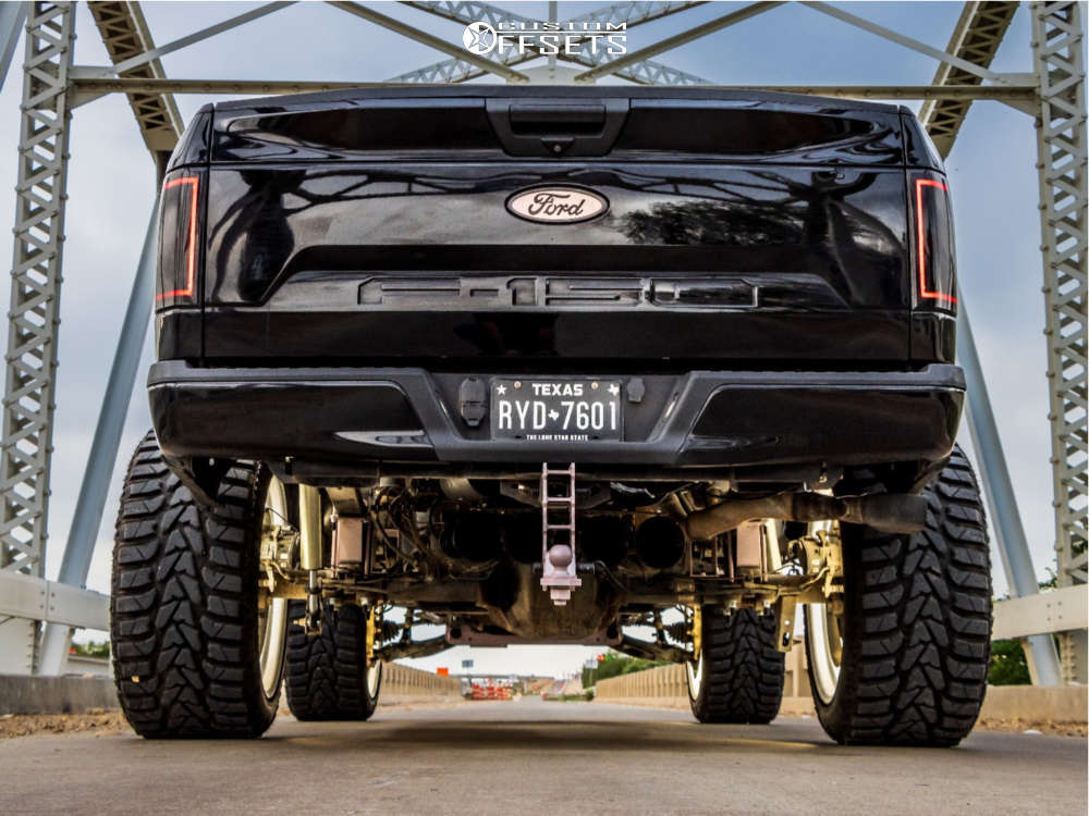 2018 Ford F-150 with 24x14 -76 HD-PRO Forged Warhog and 36/14.5R24 ...