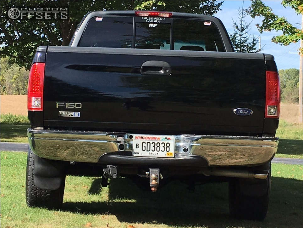 2001 Ford F-150 with 17x8.5 18 Vision Warrior and 265/70R17 Goodyear ...