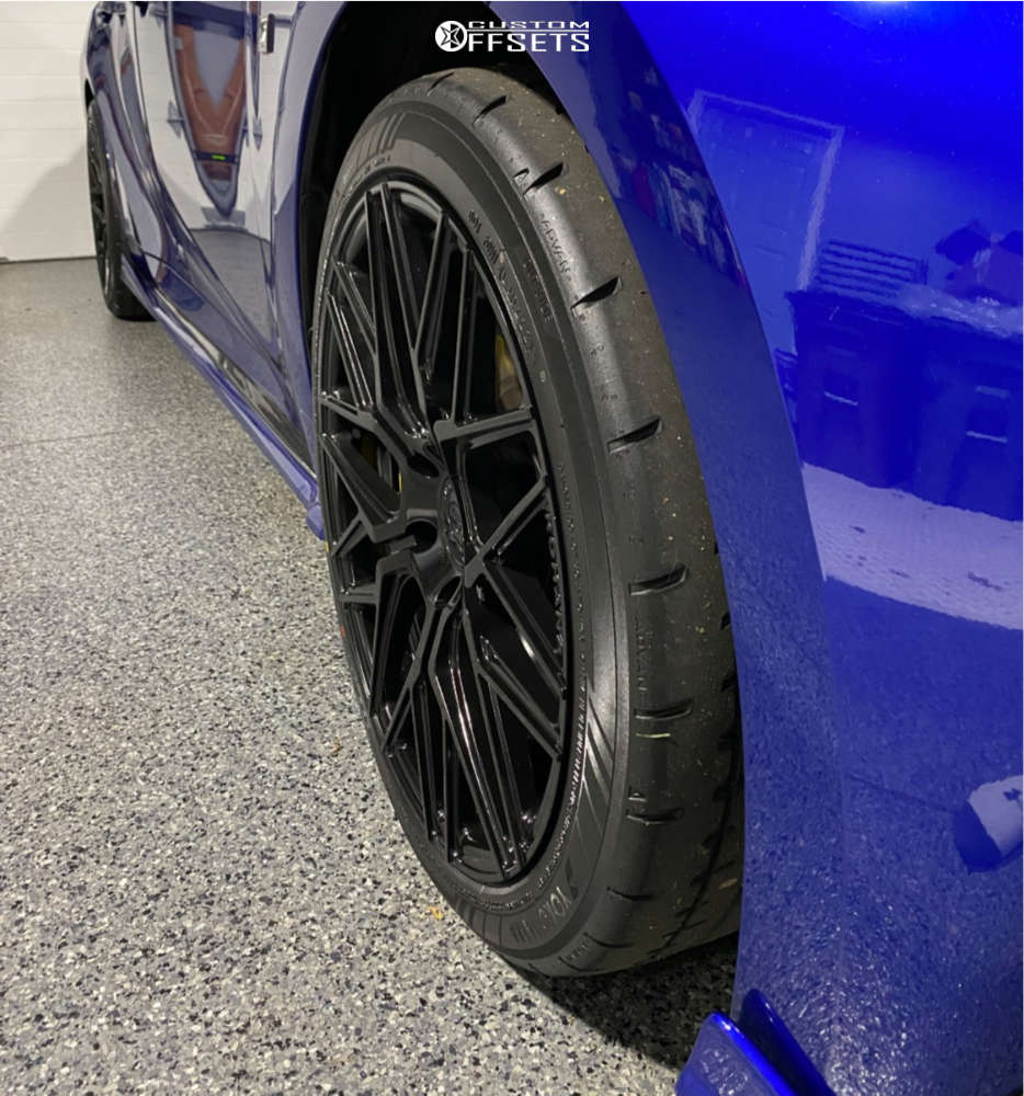 2022 Lexus IS350 with 19x8.5 35 Rohana Rfx10 and 235/40R19 Yokohama ...