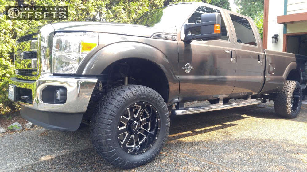 2016 Ford F-350 Super Duty with 20x10 -25 Sota AWOL and 35/12.5R20 Nitto Ridge Grappler and ...