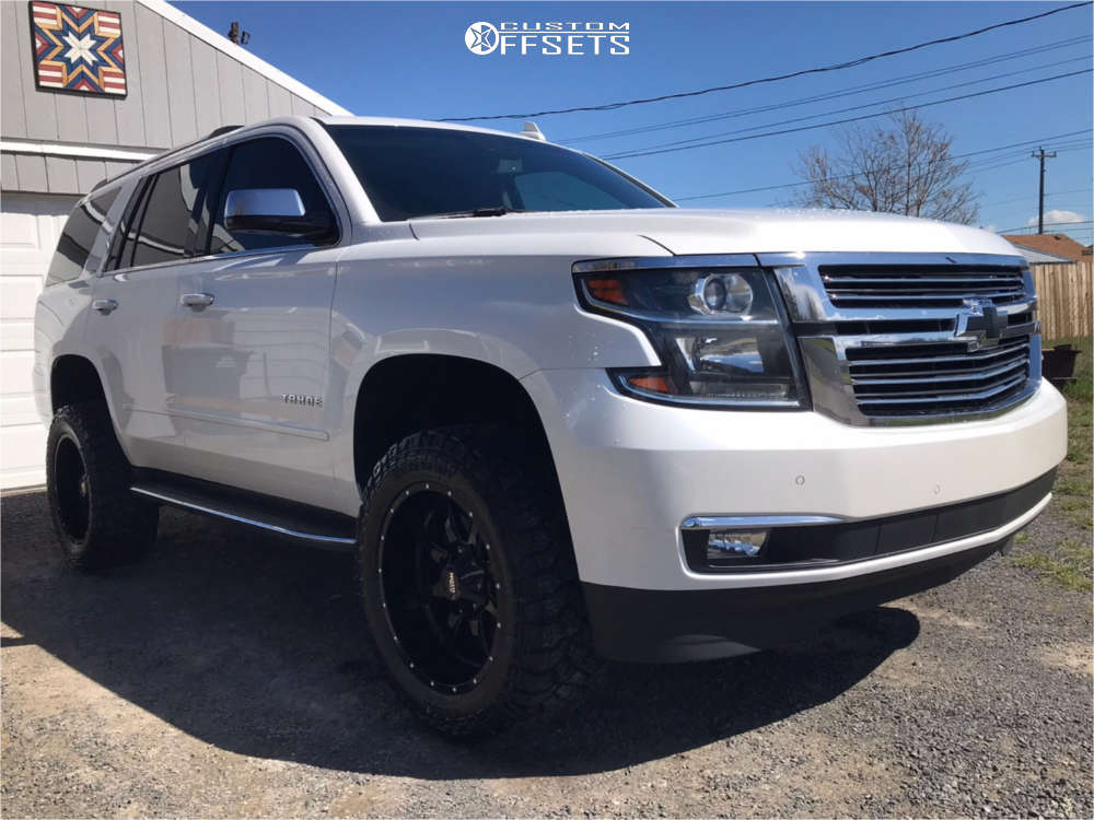2016 Chevrolet Tahoe with 20x10 -24 Moto Metal Mo970 and 33/12.5R20 ...